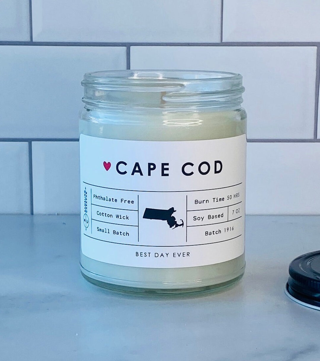 Cape Cod, Massachusetts Candle | Soy Coconut Blend | Hand Poured ...