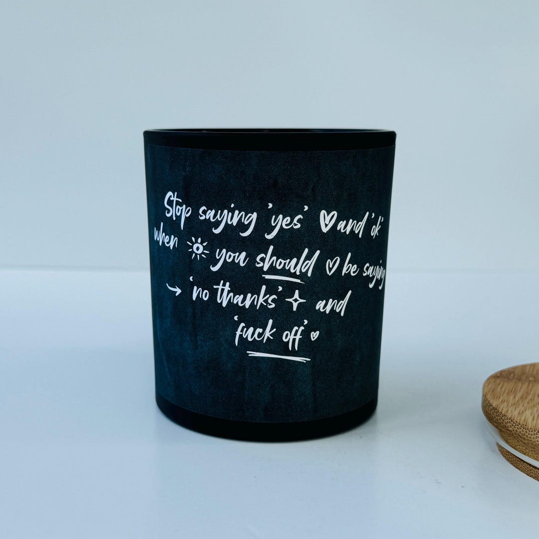 Snarky Candle: Soy Coconut Wax Blend, Hand Poured, 12oz - Etsy
