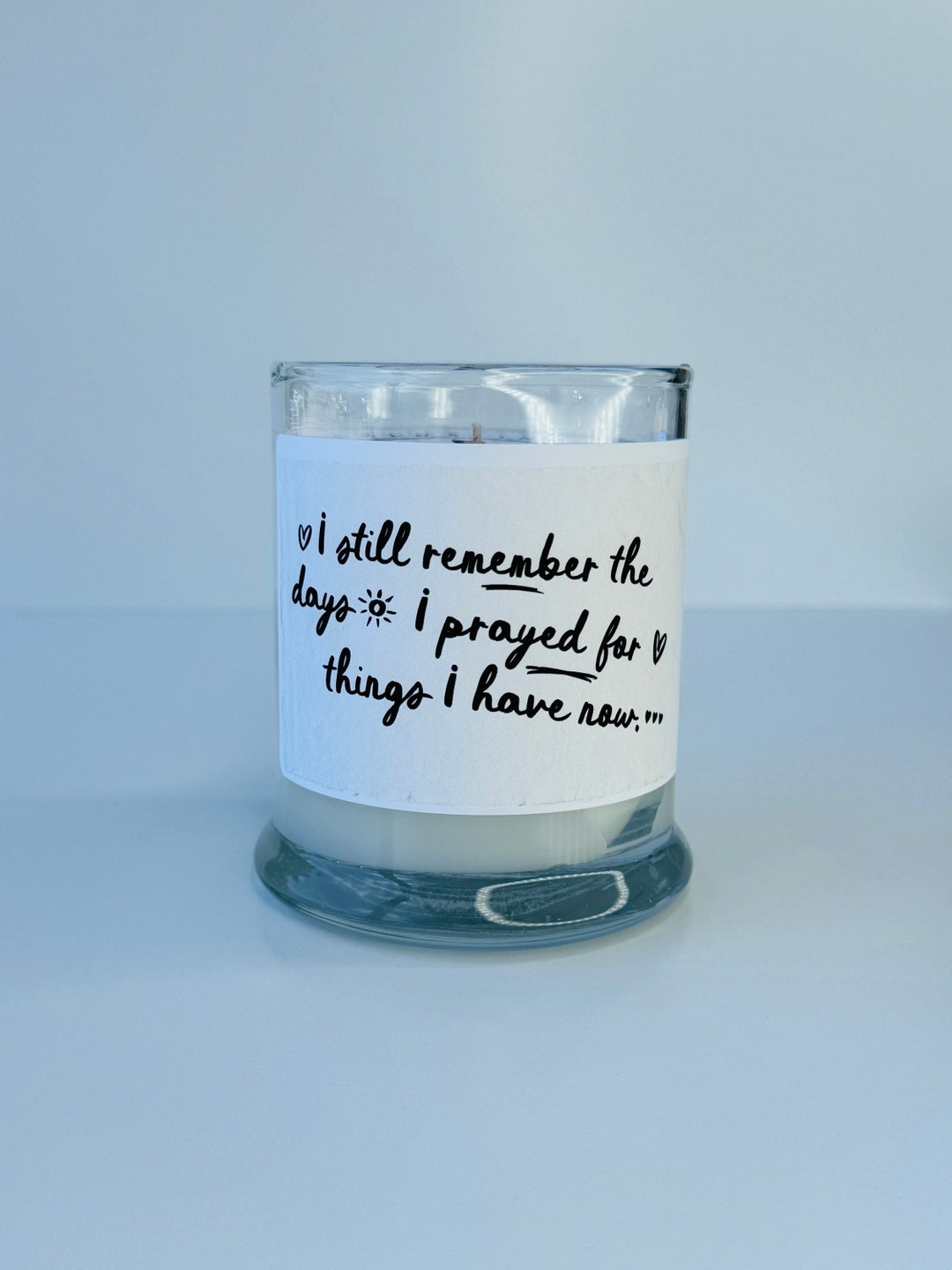 Inspirational Bible Verse Candle: Soy Coconut Wax, Hand Poured (10oz ...