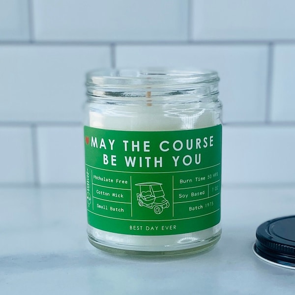 Golf Candles - Etsy