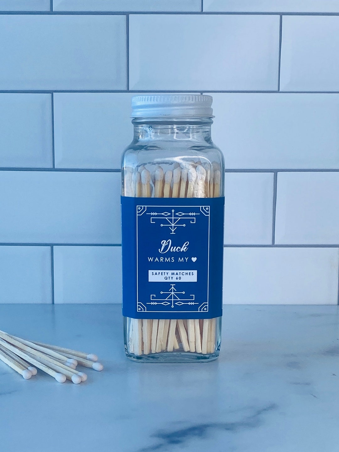 Duck Safety Matches - Duck Warms My Heart - Etsy