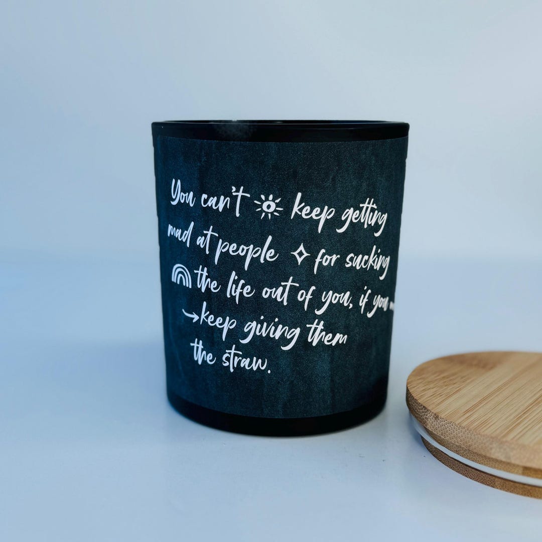 Snarky Candle: Soy Coconut Wax Blend, Hand Poured 12oz - Etsy