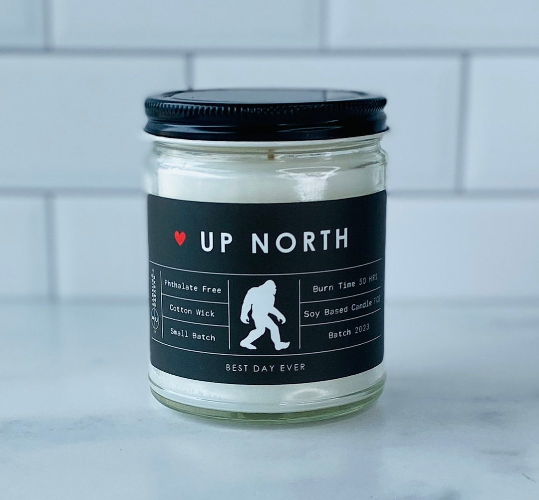 Up North Candle | Soy Coconut Blend | Hand Poured | Small Batch | - Etsy