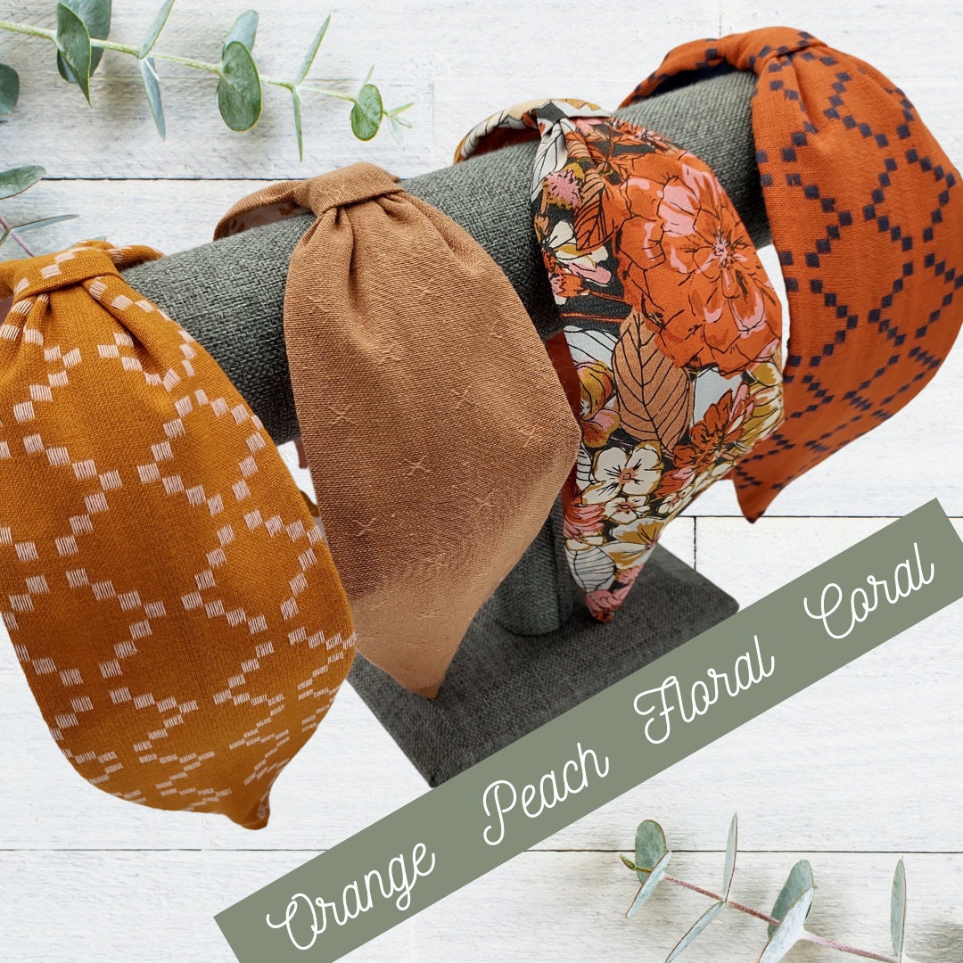 Handcrafted Cotton Wide Headband: Modern Bohemian Style - Etsy