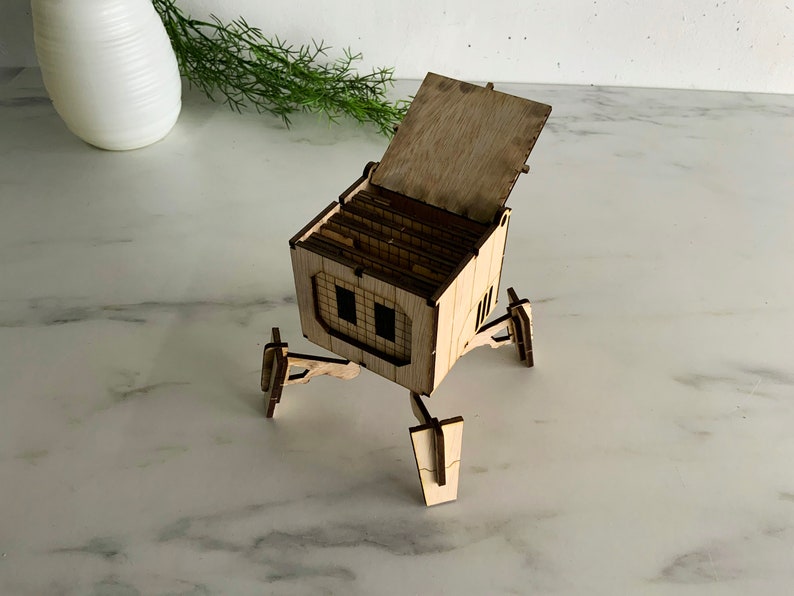 MOODBOT - Laser Cut Dxf/eps/pdf File 3D Robot Figure With Customable ...