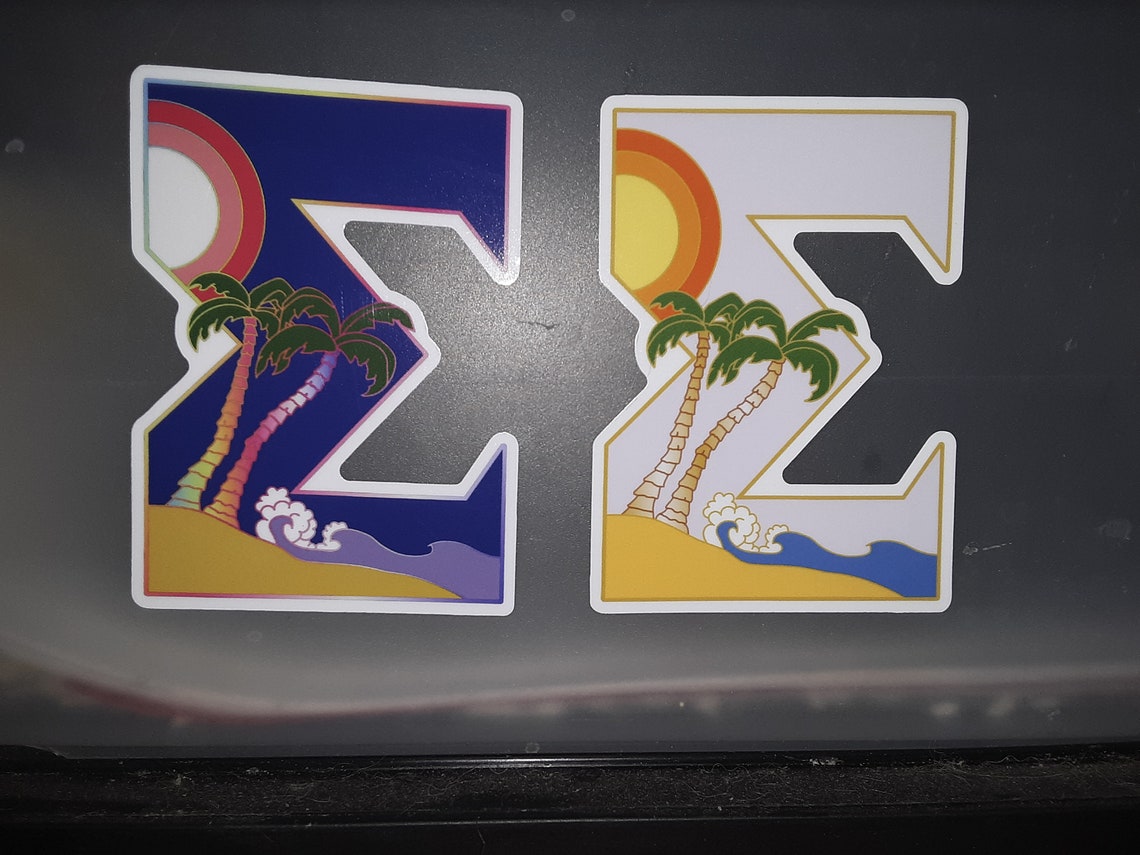 Sigma Oasis Stickers - Etsy