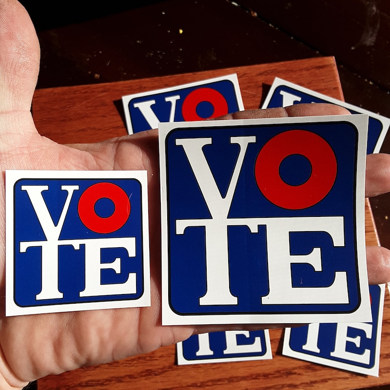 I Voted Stickers - Etsy