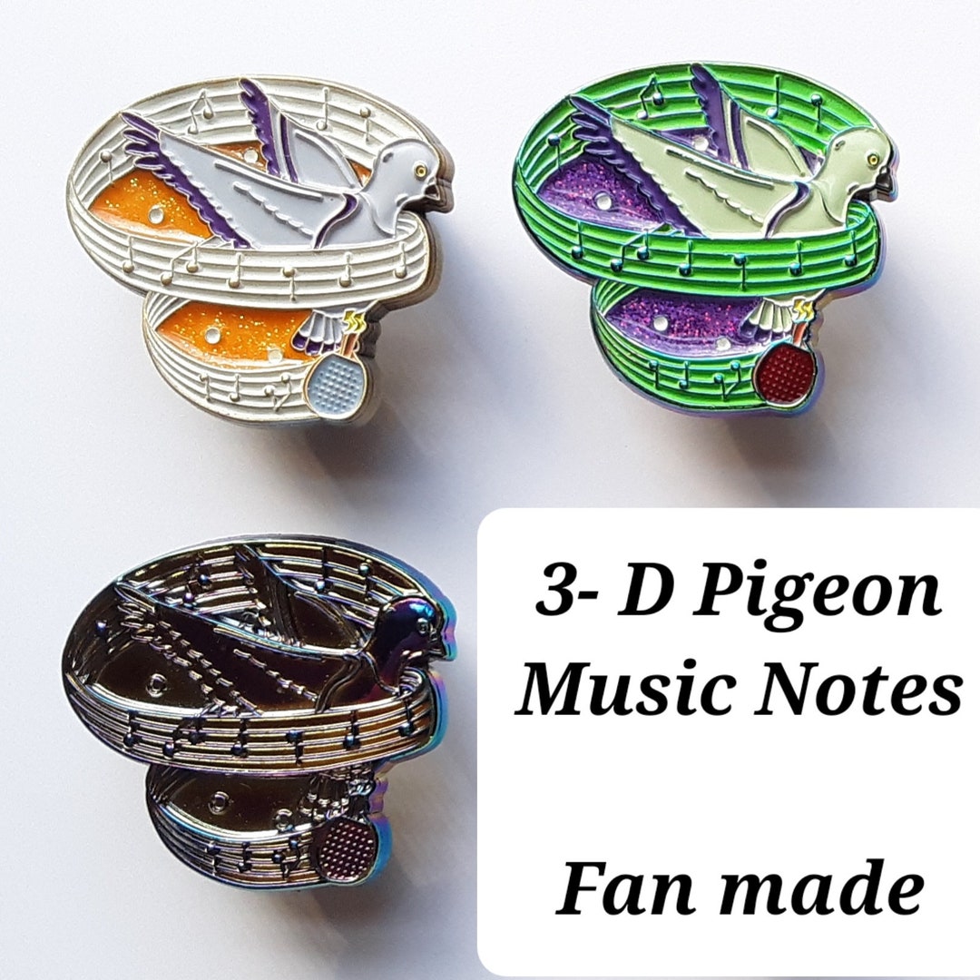 3D Pigeon Notes * Set of 3 - Etsy