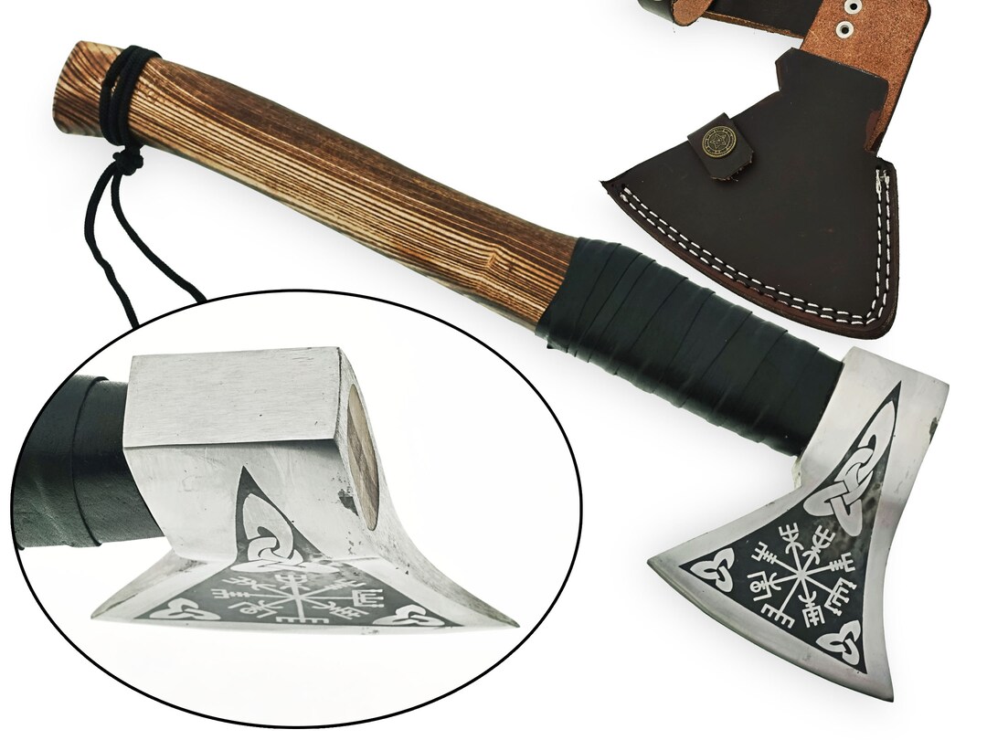 AX-55 Carbon Steel Axe With Rose Wood Handle.gorgeous and Solid - Etsy