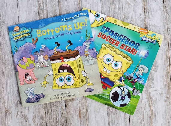 Spongebob Squarepants Vintage Paperback Book - Etsy