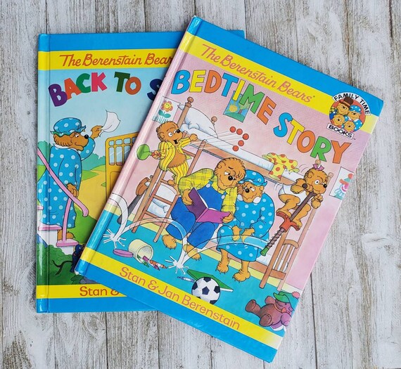 The Berenstain Bears Bedtime Story Back to School | Etsy