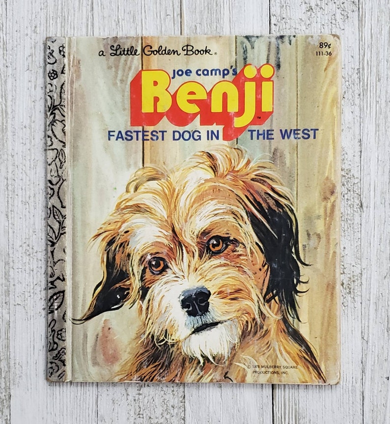 Benji Vintage Little Golden Book Very Good - Etsy