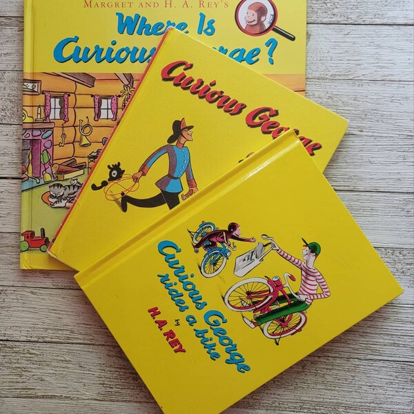 Curious George Book - Etsy