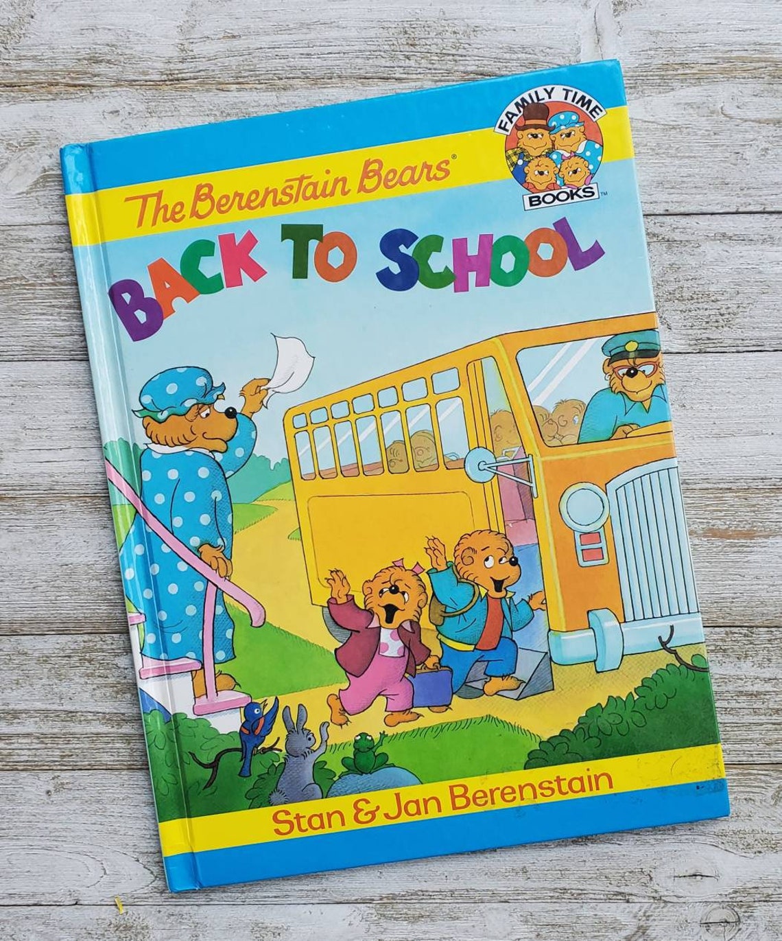 The Berenstain Bears Bedtime Story Back to School | Etsy