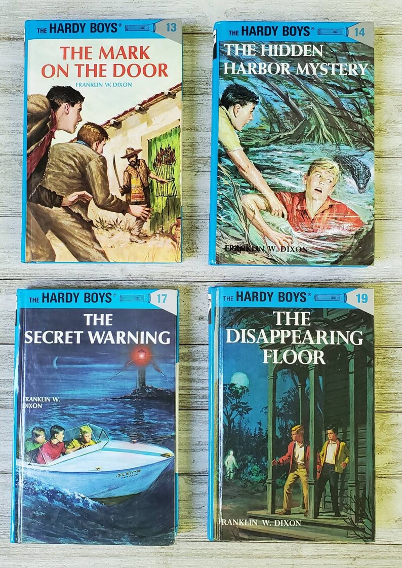 The Hardy Boys Books Vintage Blue Hardcover Choose Your - Etsy