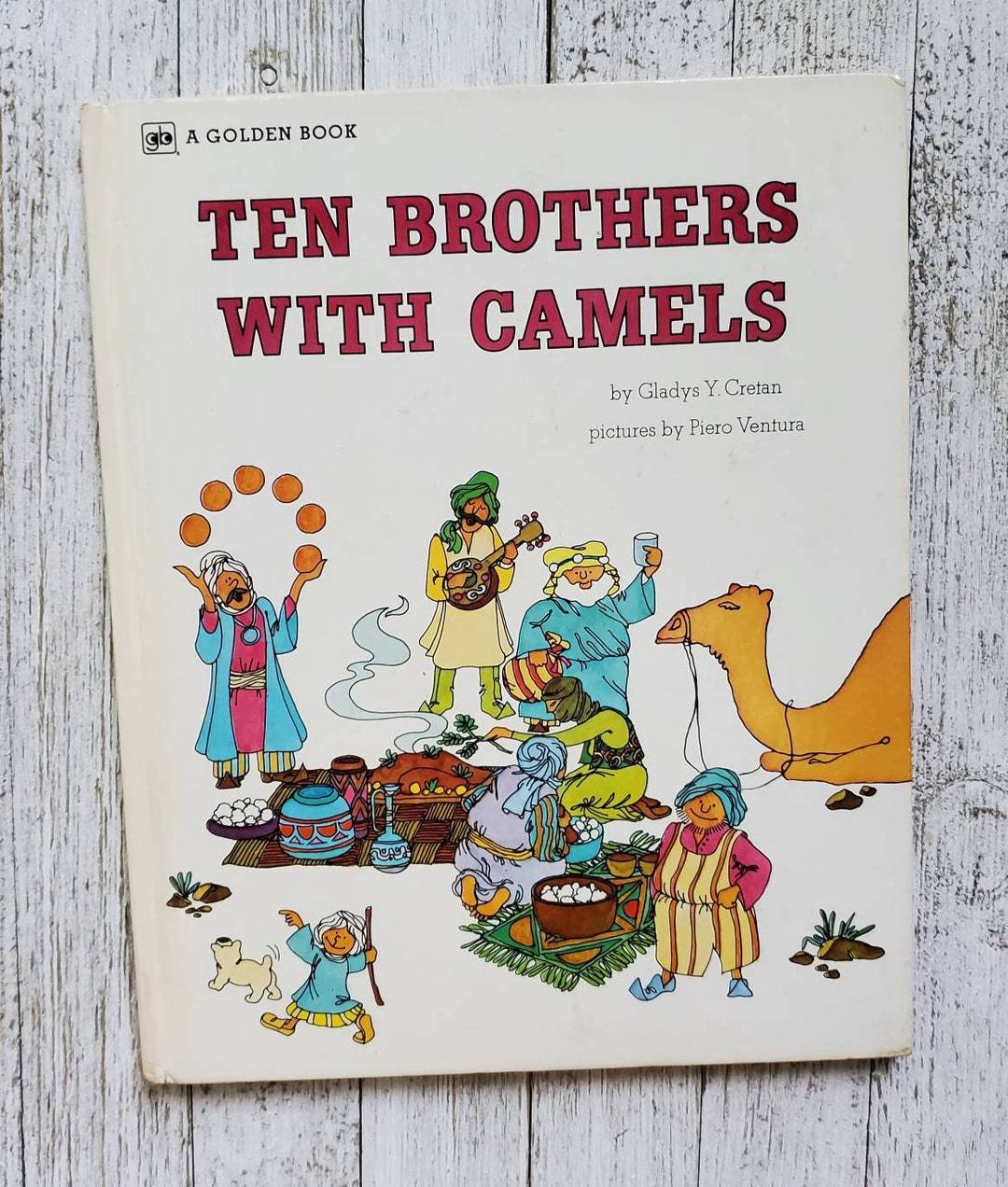 Ten Brothers With Camels Gladys Y. Cretan Vintage Hardback Book 1975 - Etsy