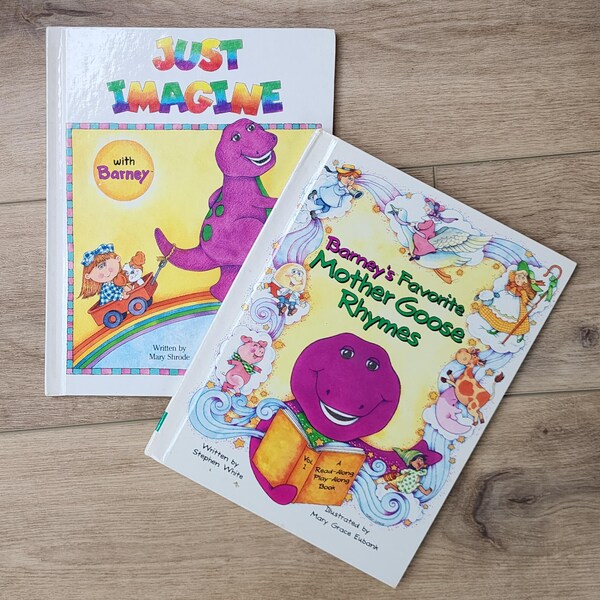 Barney Book - Etsy