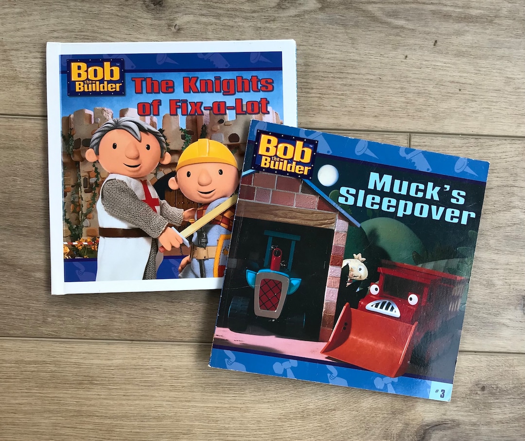 Bob the Builder Lot of 2 Vintage Books - Etsy