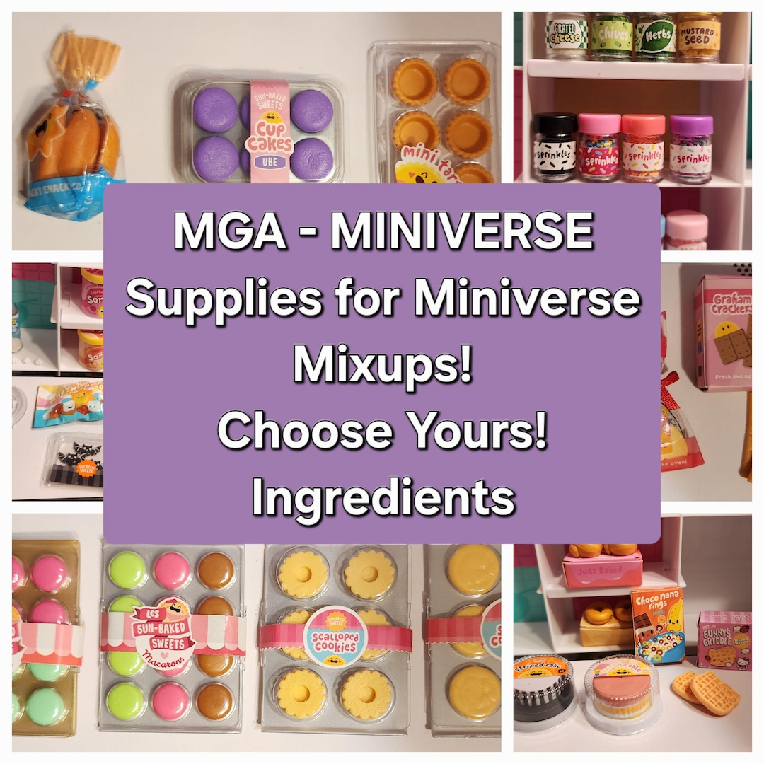 Make It Miniverse - (you Choose) Cakes, Cookies, Candy, and Sprinkles ...