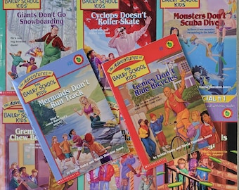 90's the Adventures of the Bailey School Kids Chapter Books - Etsy