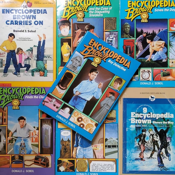 Encyclopedia Brown - Etsy