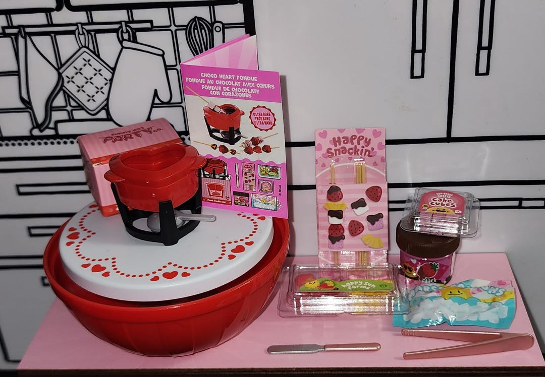 MGA - Make It Miniverse - Valentines 2 - Choco Heart Fondue - Complete ...