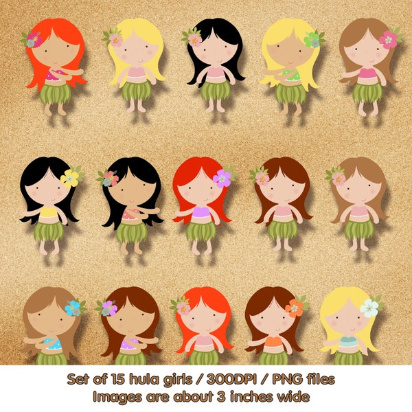 Hula Girl - Etsy