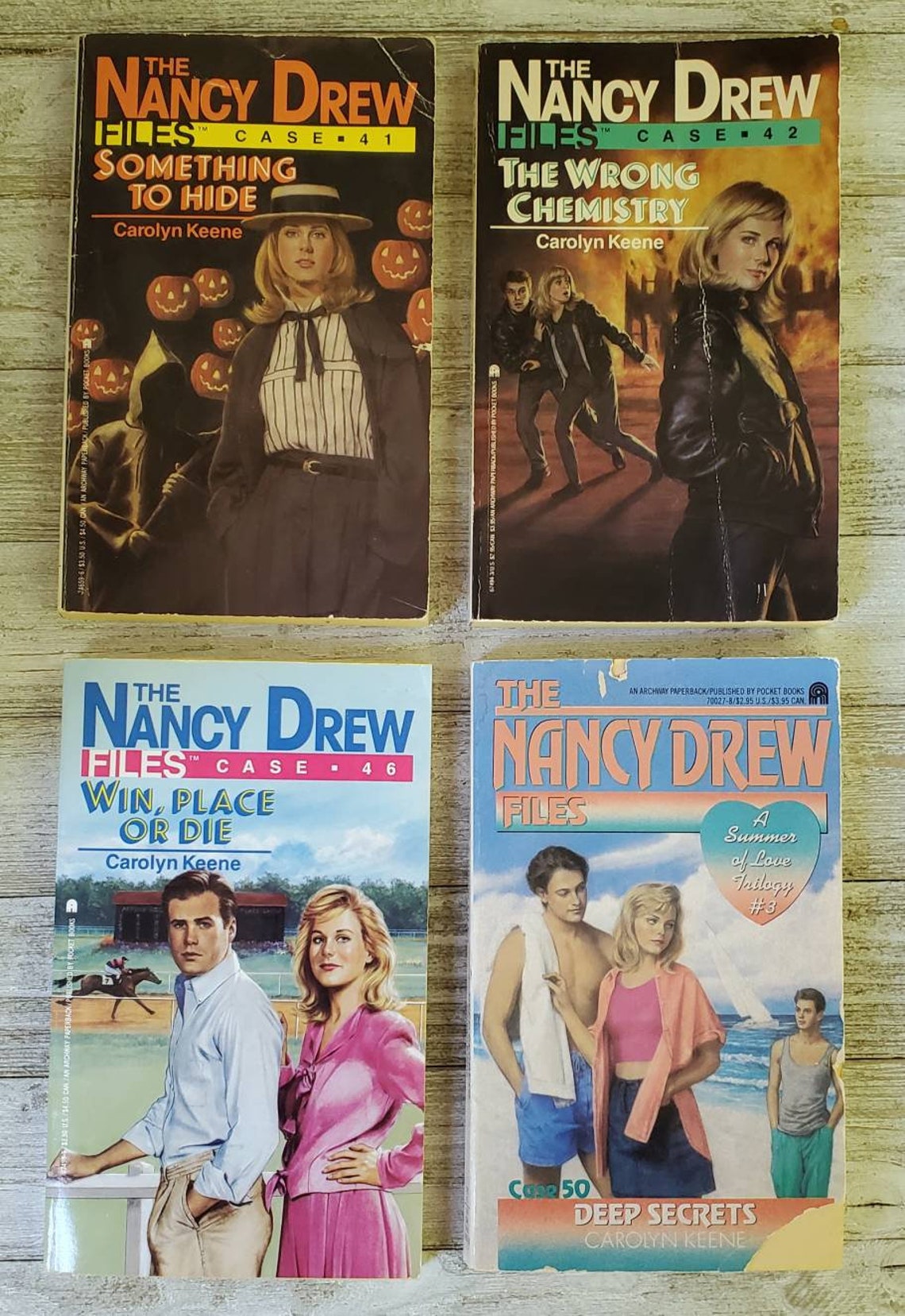 The Nancy Drew Files Vintage Series from 80s. Very Good Used | Etsy