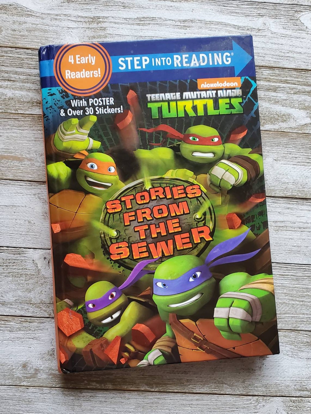 Step Into Reading Teenage Mutant Ninja Turtles Stories From the Sewer 4 ...