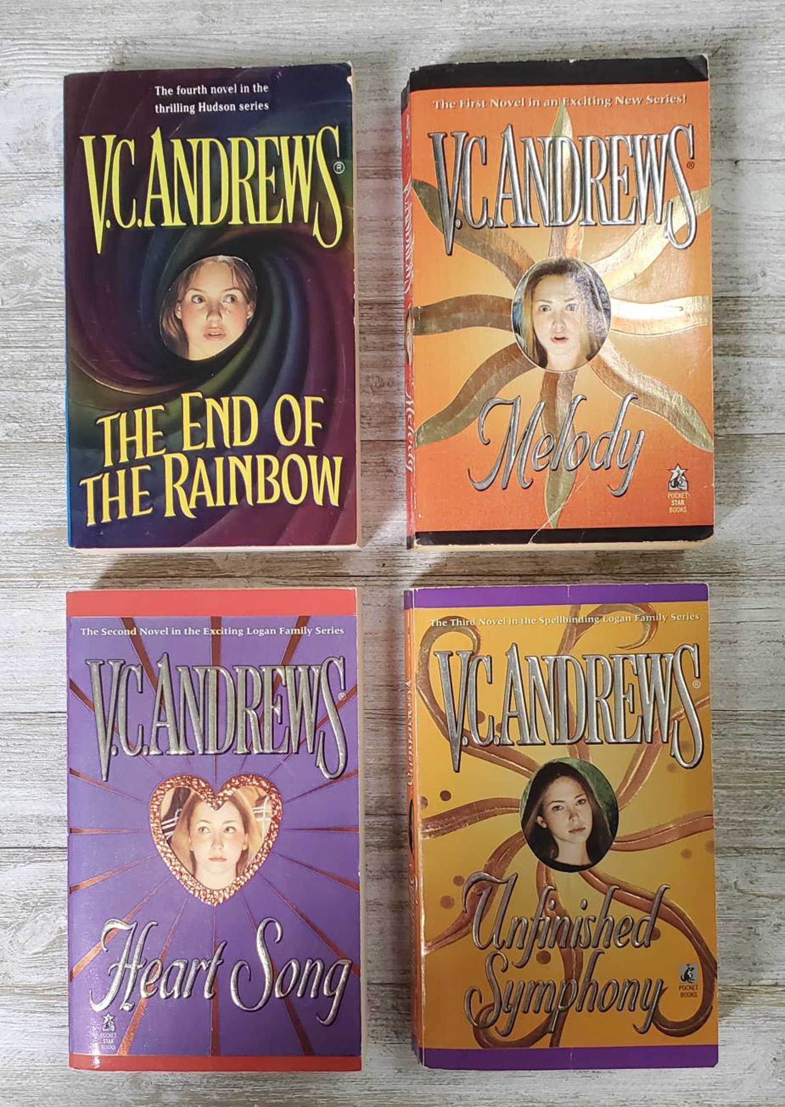 V.C. Andrews Books Keyhole Covers Vintage Choose One | Etsy