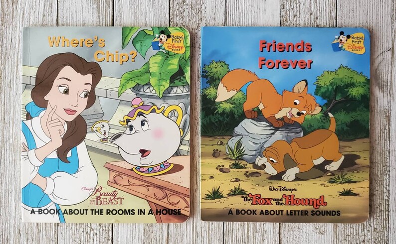 Baby's First Disney Books choose One Disney Board - Etsy