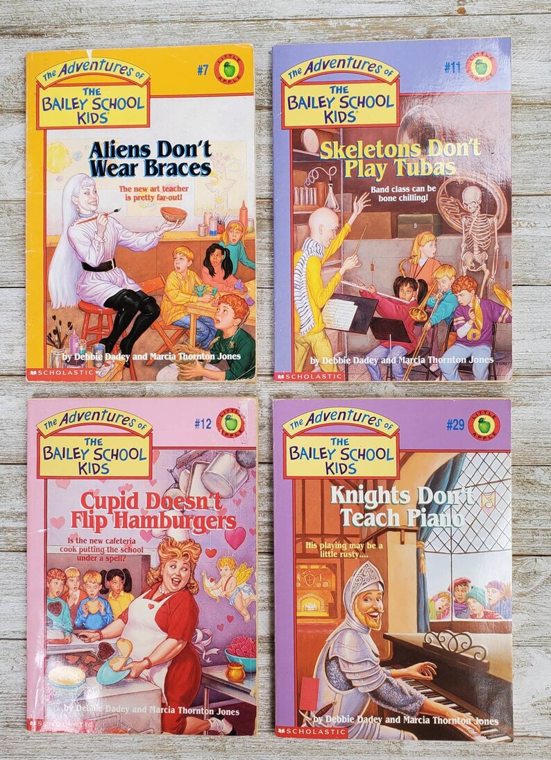 The Adventures of the Bailey School Kids Vintage Books choose - Etsy