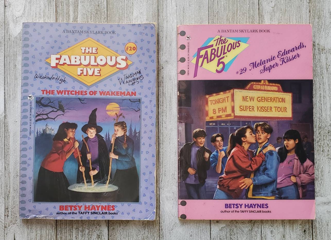 The Fabulous 5 Vintage Paperback Books Choose One | Etsy