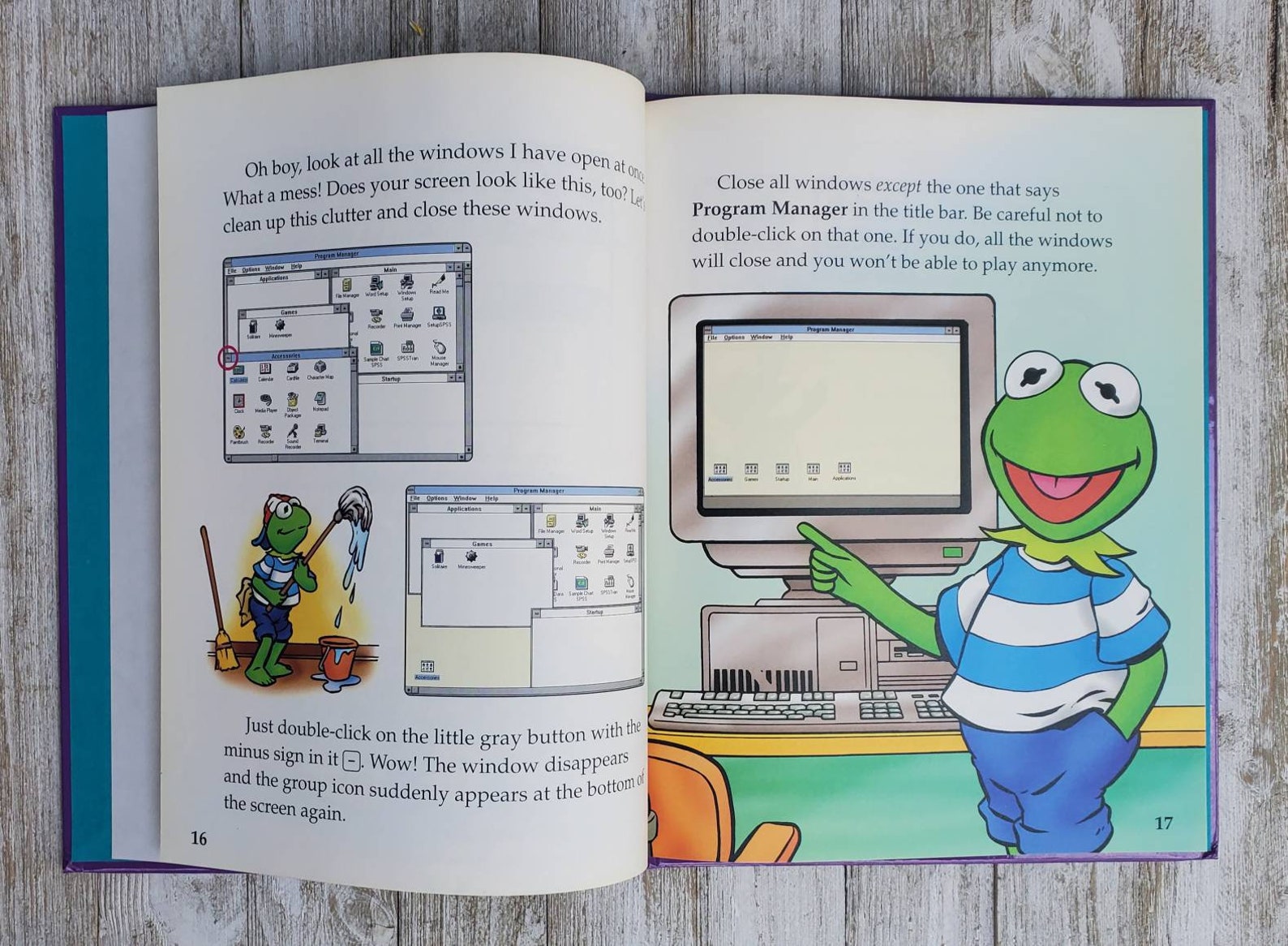 Kermit Learns Windows A Muppet Computer Book 1993 - Etsy
