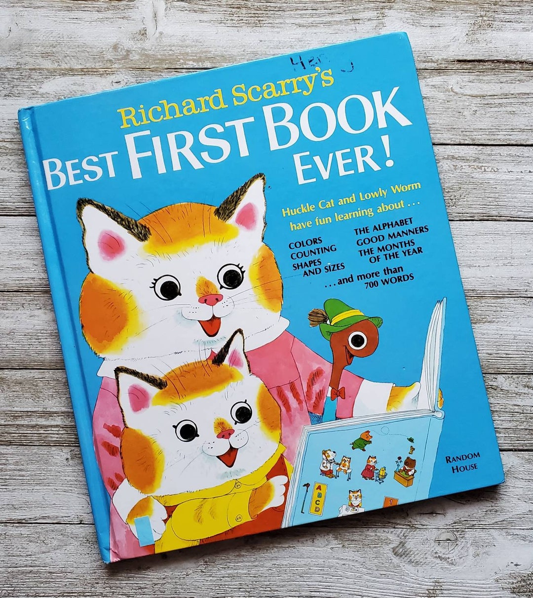 Richard Scarry's Best First Book Ever Vintage Hardback - Etsy