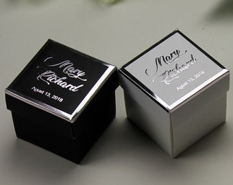 Silver Party Boxes - Etsy