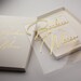Clear Acrylic Luxury Invitations, 3D Invite, Transparent Invitation ...