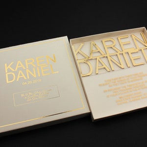 3D Luxury Acrylic Invites, Transparent Invitation, Mirror Wedding ...