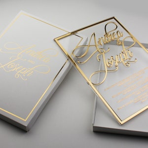Transparent Invitation, Clear Invitation, Wedding Luxury Invitations ...