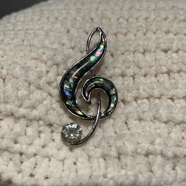 Treble Clef Pin - Etsy