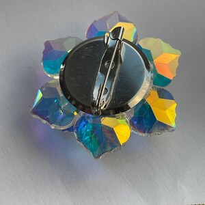 Glass Flower Brooch, Glass Jewellery, Glass Gift, Glass Flower, Glass ...