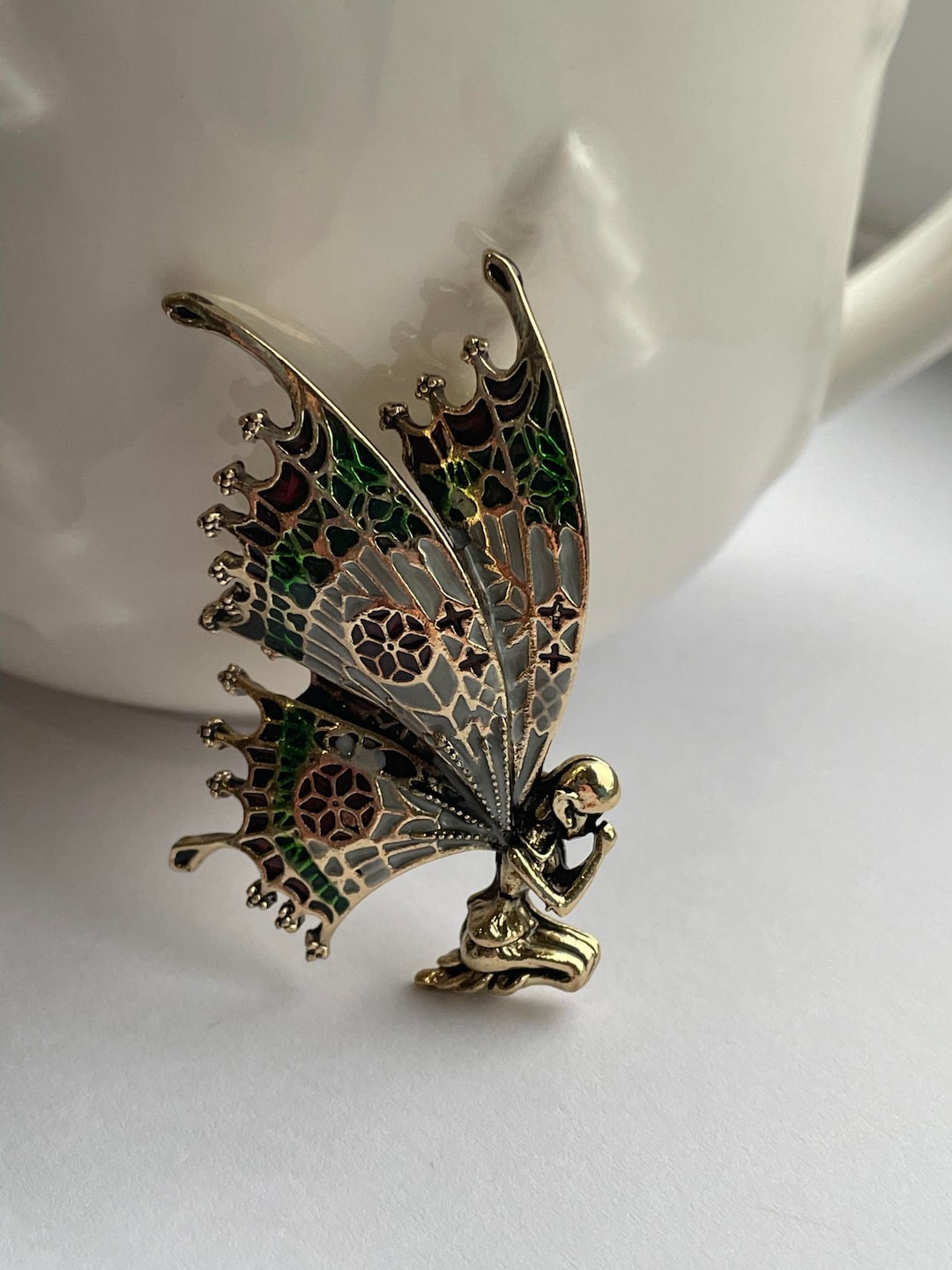 Fairy Brooch, Gothic Fairy Brooch, Gothic Fairy Jewellery, Fairy ...
