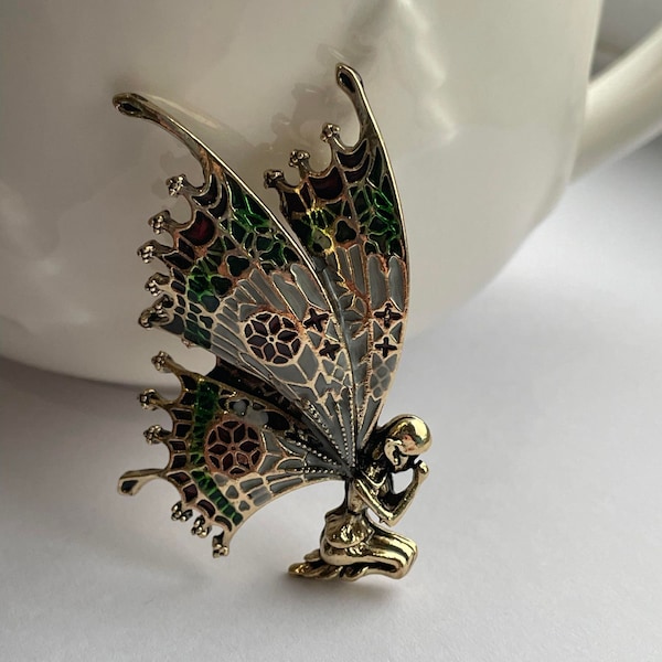 Fairy Brooch - Etsy