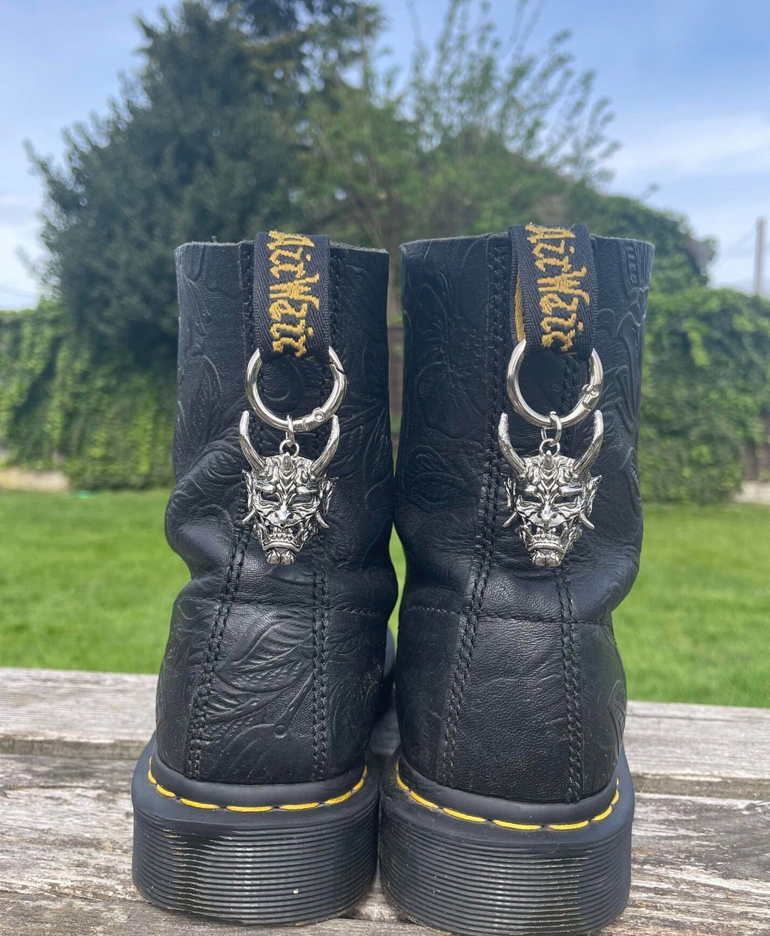 Demon Face Boot Charms, Orc Boot Charms, Devil Boot Charms, Alternative ...