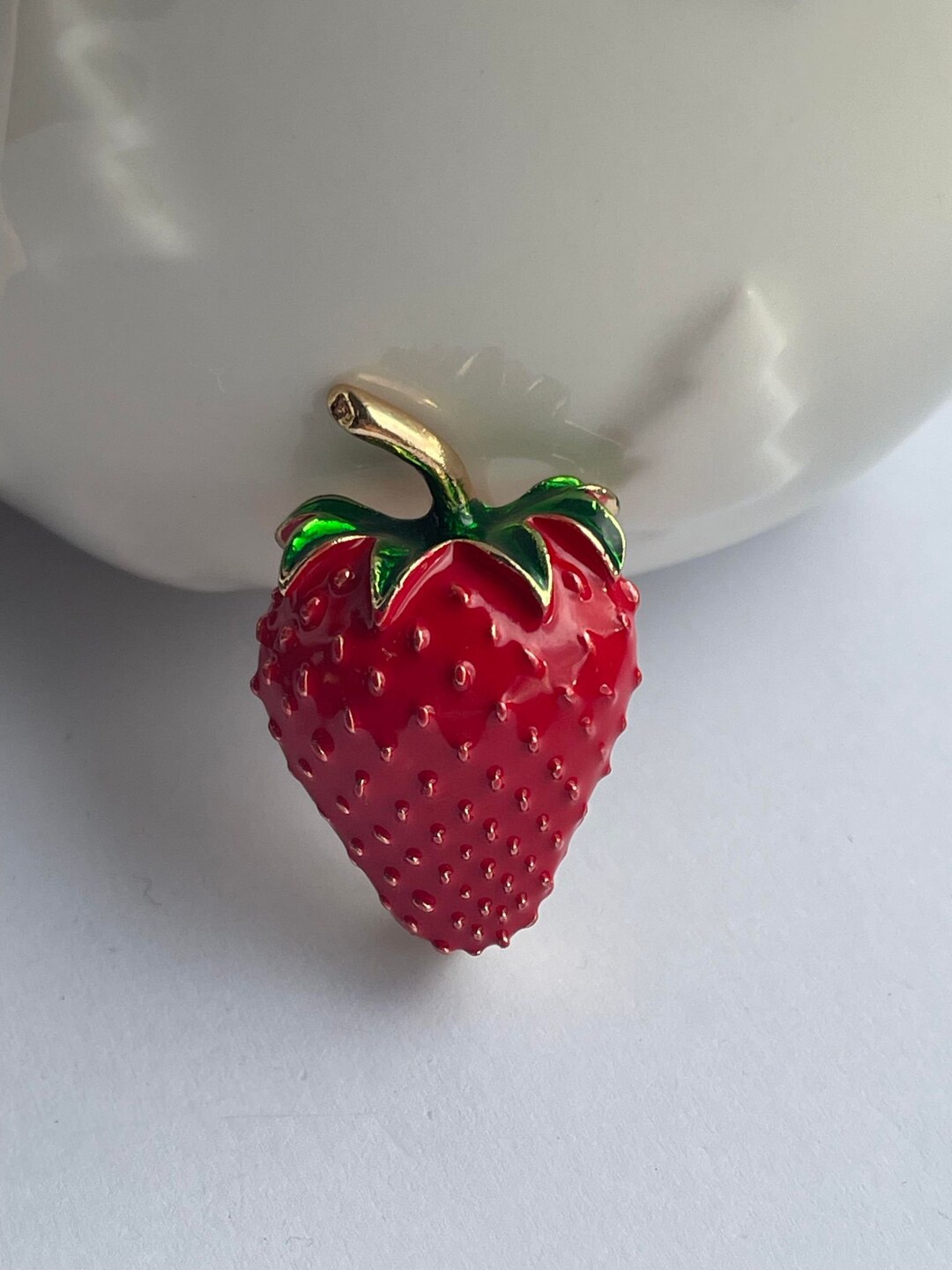 Strawberry Brooch Pin, Strawberry Pin, Strawberry Brooch, Strawberry ...