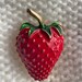 Strawberry Brooch Pin, Strawberry Pin, Strawberry Brooch, Strawberry ...