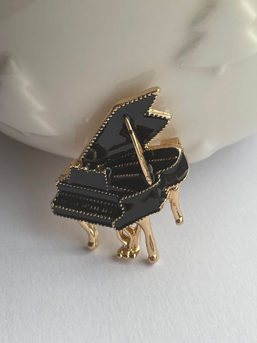 Grand Piano Brooch, Pianist Lapel Pin, Pianist Gift - Etsy