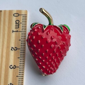 Strawberry Brooch Pin, Strawberry Pin, Strawberry Brooch, Strawberry ...