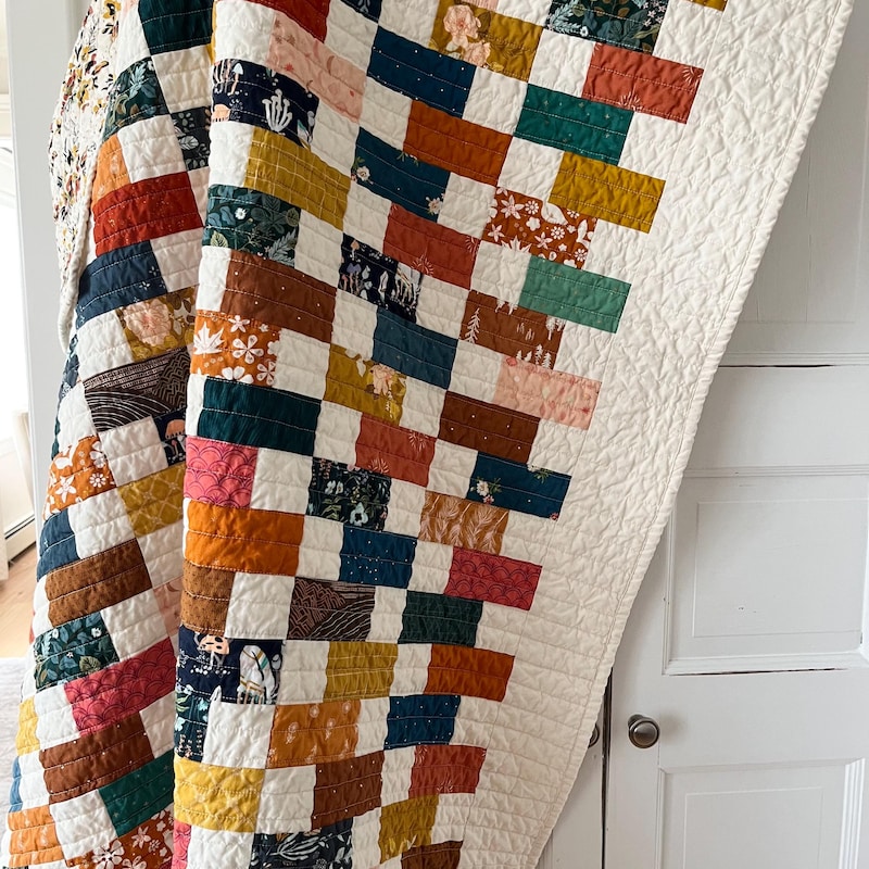 Brick Quilt Pattern - Etsy