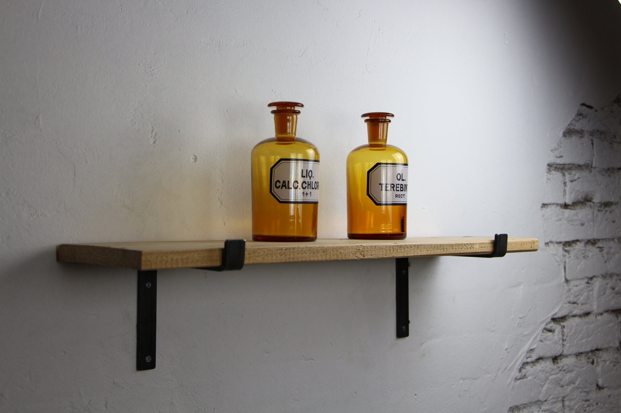 Shelf Shelf Angle Iron Angle Shelf Kitchen Shelf Living - Etsy UK